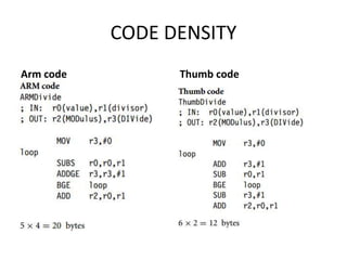 ARM_Thumb mode | PPT