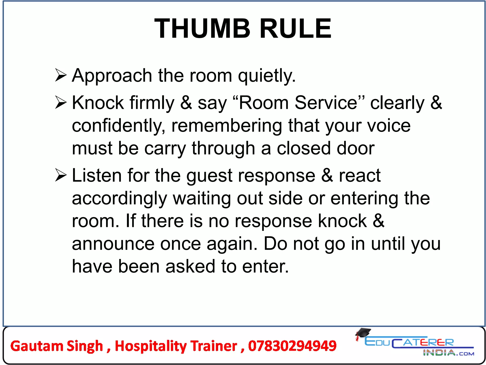 Thumb rule | PDF
