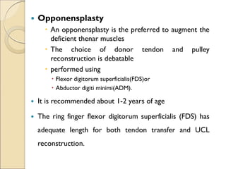 Thumb hypoplesia | PDF