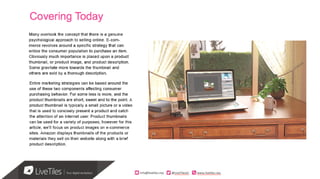 Product Thumbnail vs. Description: What Do Customers See? | PPT | Free ...