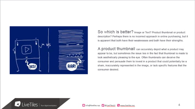 Product Thumbnail vs. Description: What Do Customers See? | PPT | Free ...