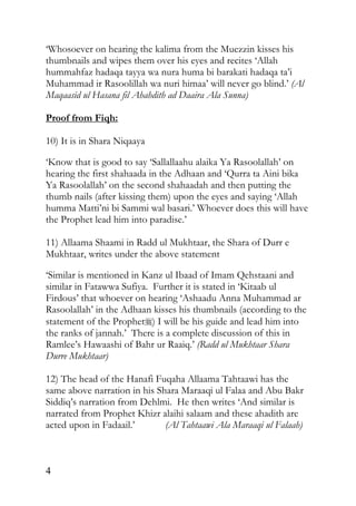 Kissing the thumbs or the index fingers and putting them to the eyes on ...