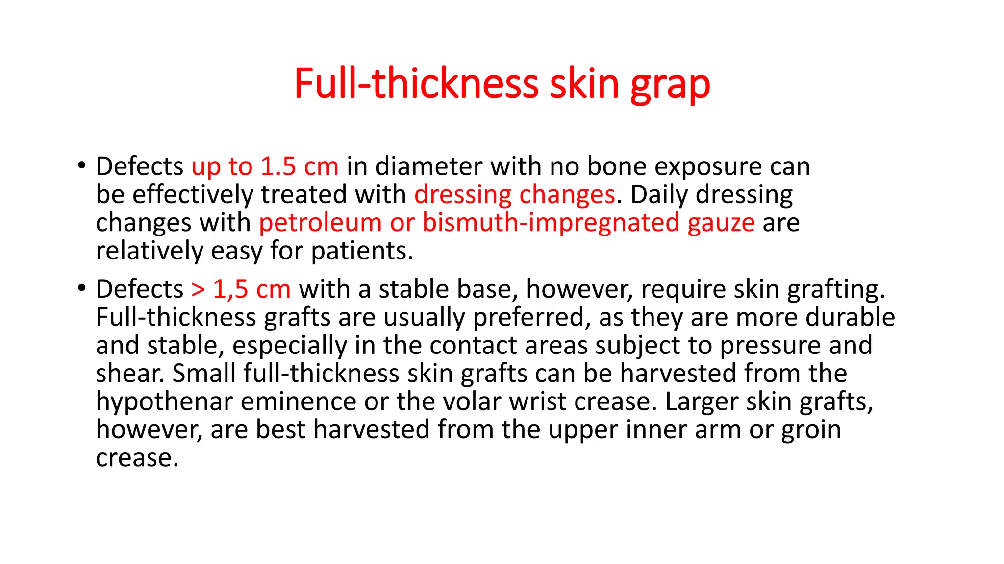 Thumb soft tissue defects | PPTX