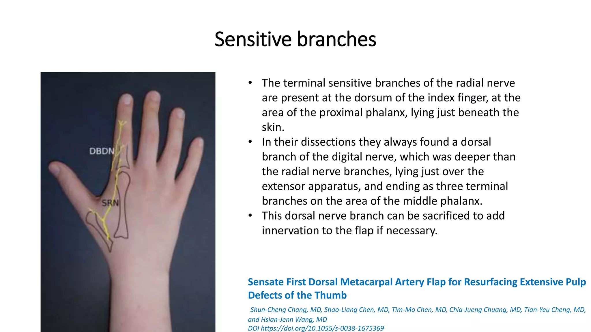 Thumb soft tissue defects | PPTX