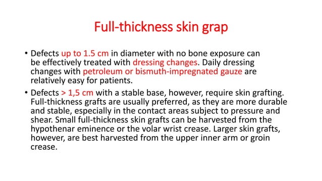 Thumb soft tissue defects | PPT