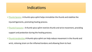 THUMB SPICA SPLINT 2.pptx
