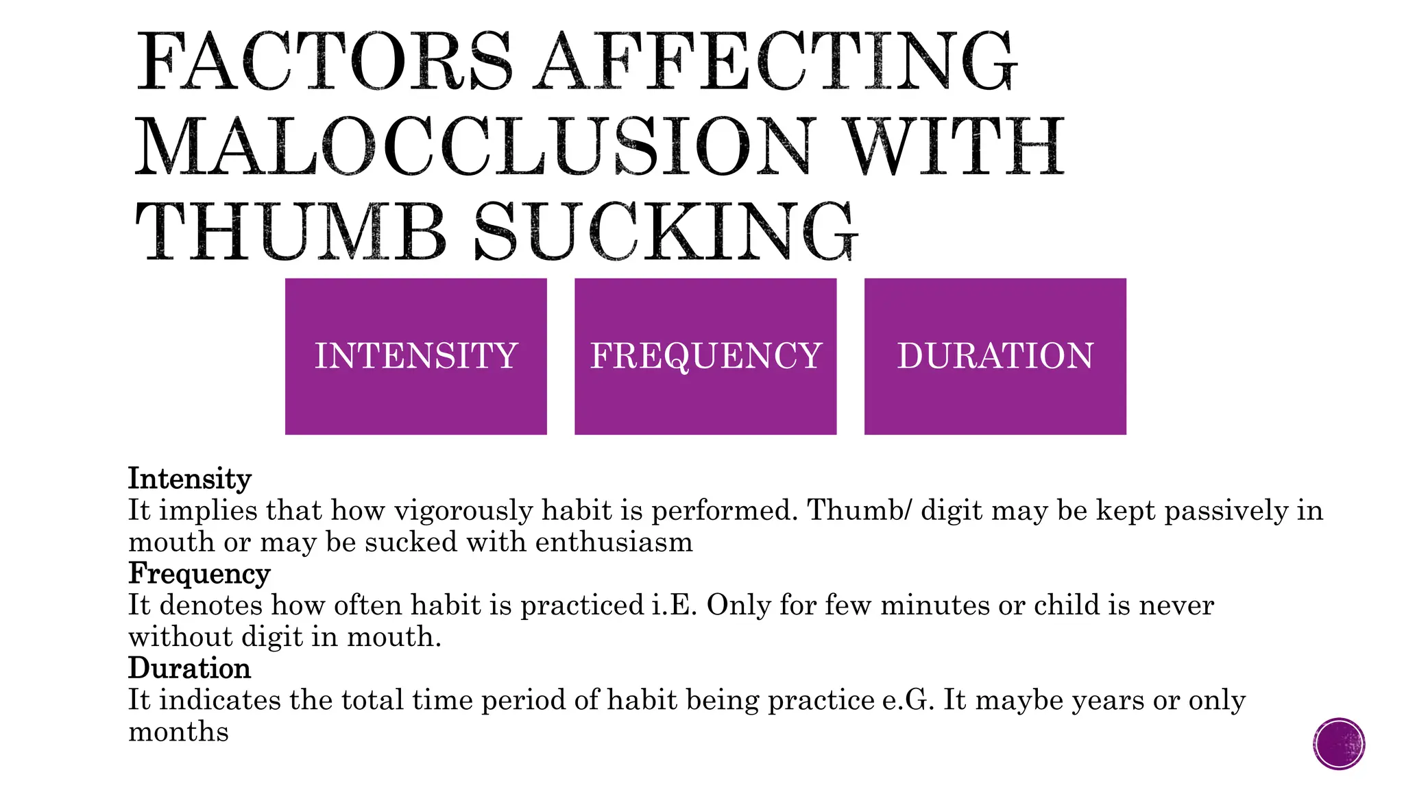 Introduction to oral habits and Thumb sucking and mouth breathing.pptx