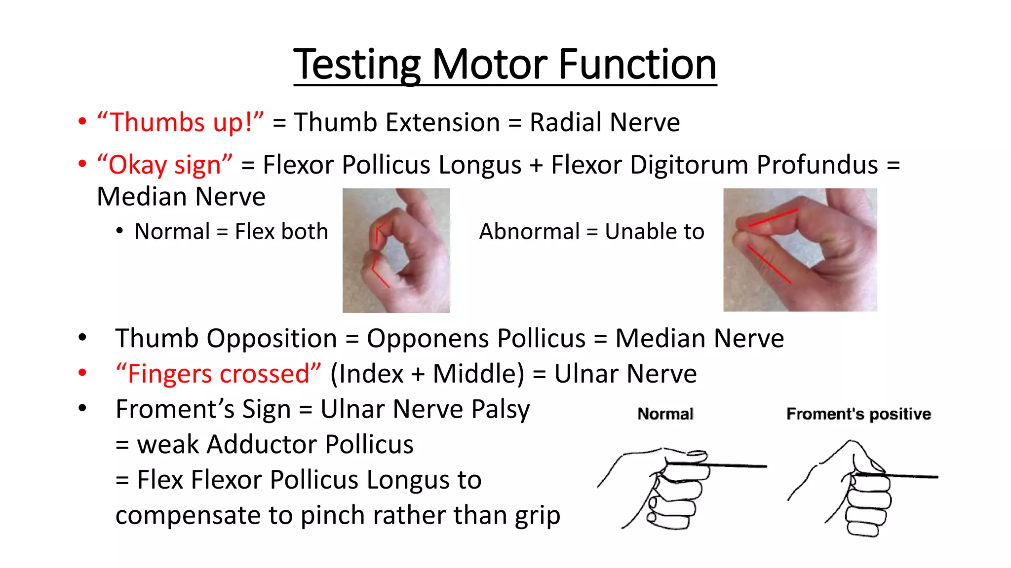 Thumbs up! Thumb injuries and their management | PPTX