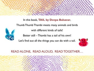 Thumb Thumb Books - Tail - Tulika Publishers | PDF