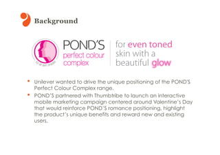 Ponds Mobile Marketing Case Study | PDF