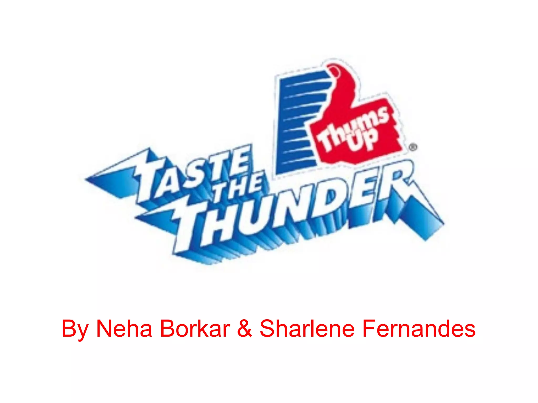 Thums up- consumer behaviour | PPT