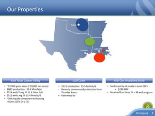 SIPES Houston Presentation by Charles Goodson of PetroQuest Energy | PDF