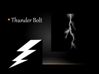 Thunder bolt || Computer Architecture | PPTX