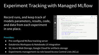 Managing the Complete Machine Learning Lifecycle with MLflow | PPT