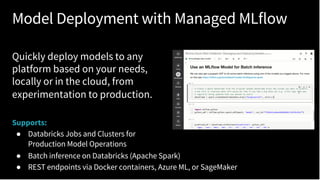 Managing the Complete Machine Learning Lifecycle with MLflow | PPT