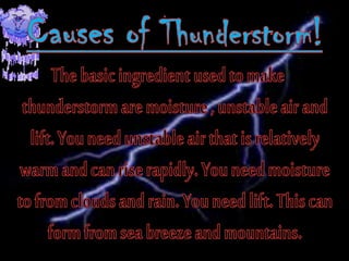 Thunderstorm | PPT