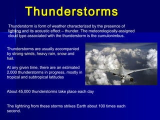 Thunderstorms | PPT
