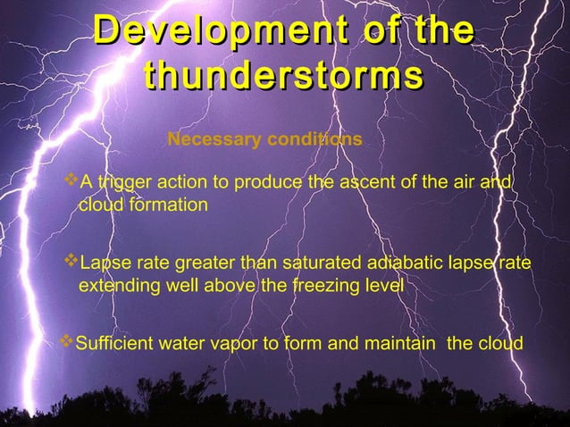 Thunderstorms | PPT
