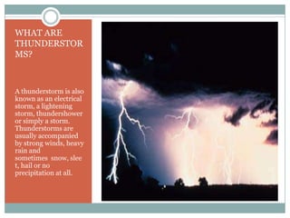 Thunderstorms | PPTX