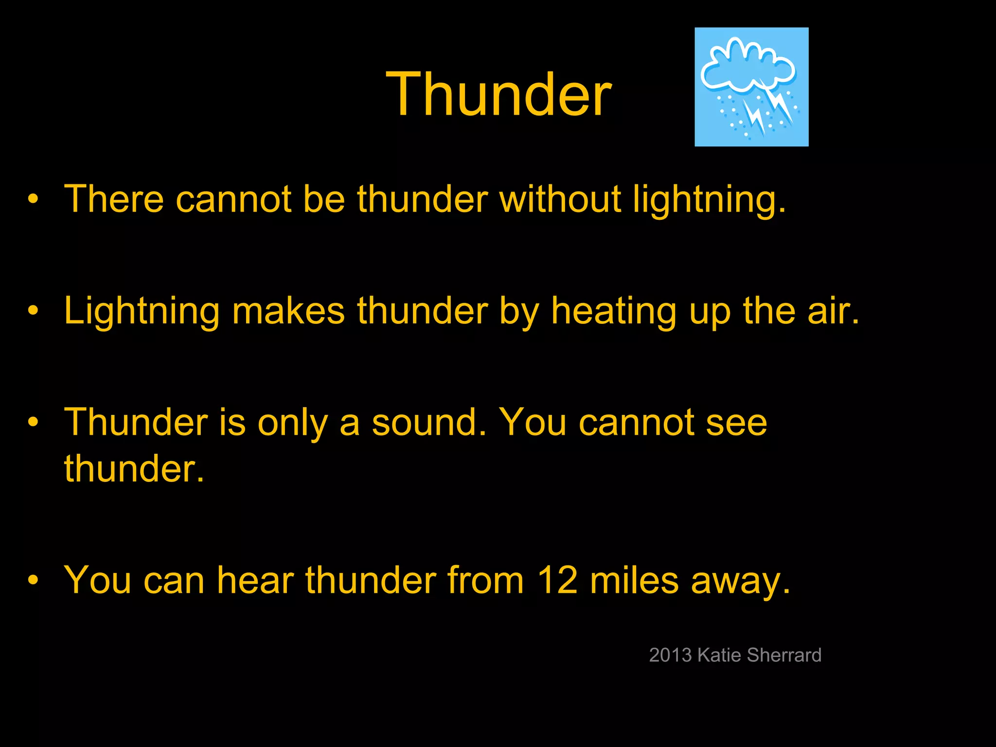Thunderstorms | PPTX