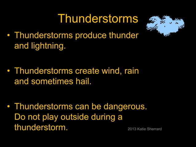 Thunderstorms | PPTX