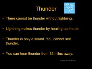 Thunderstorms | PPTX