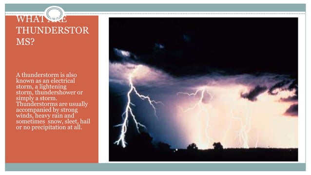 Thunderstorms: A Case Study | PPTX | Weather | Science