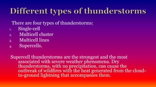 Thunderstorms: A Case Study | PPTX