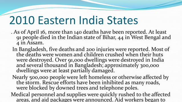 Thunderstorms: A Case Study | PPTX | Weather | Science