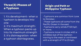 Typhoons in Science in Elementary Grades | PDF