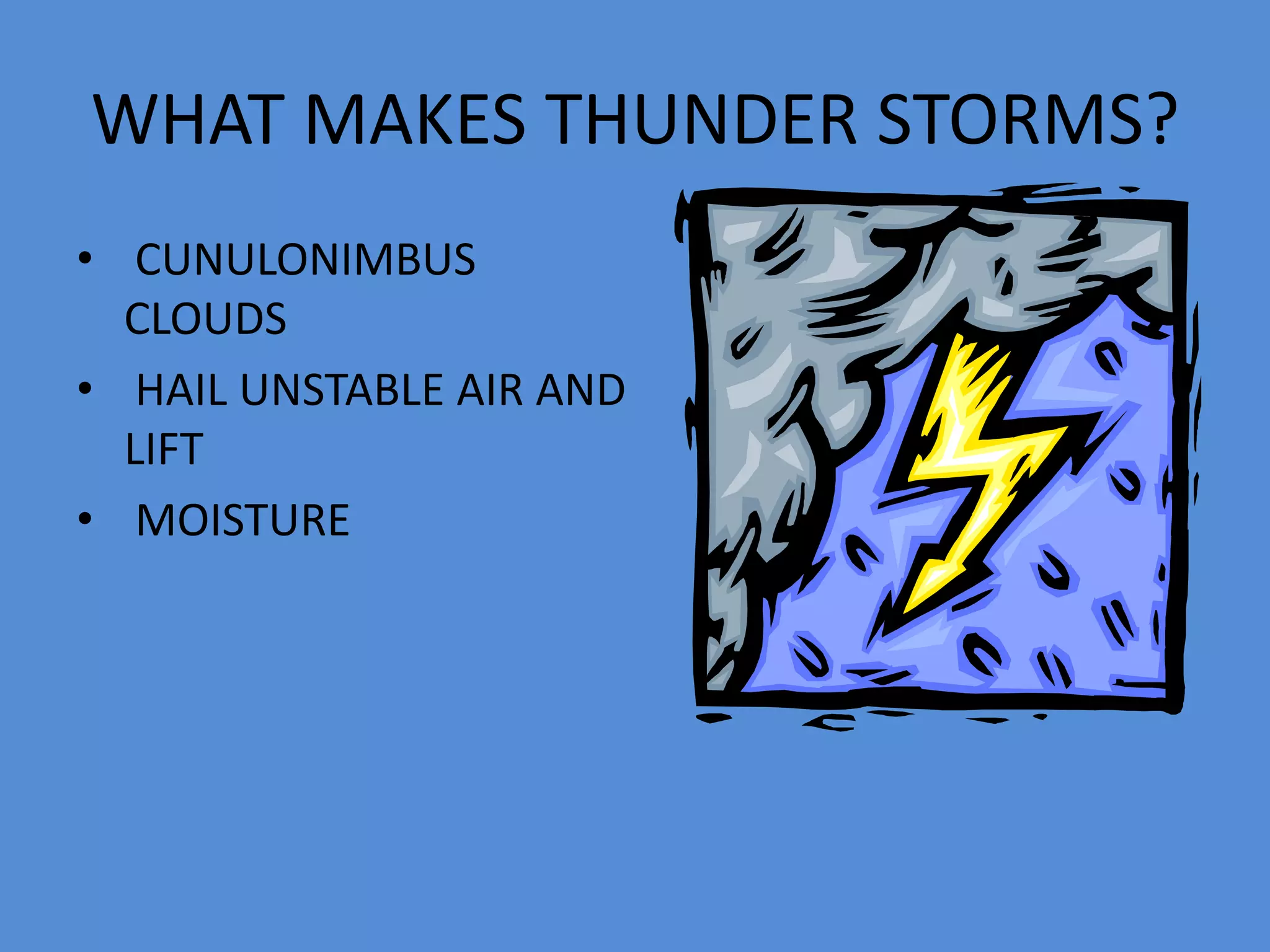 Thunderstorms Gabe | PPTX