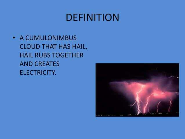 Thunderstorms Gabe | PPTX