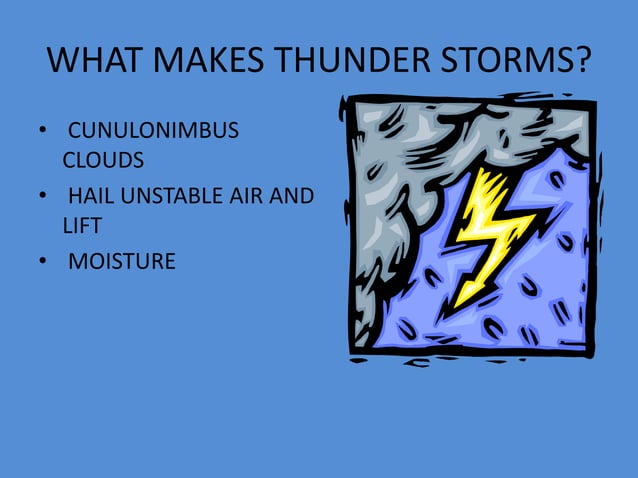Thunderstorms Gabe | PPTX