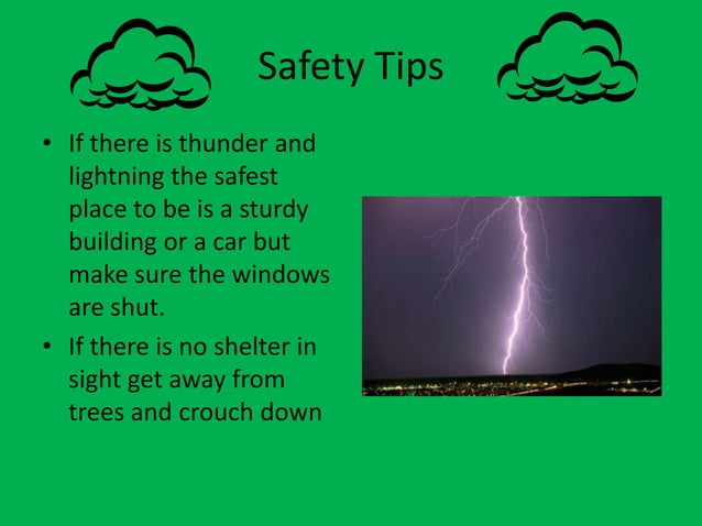 Thunderstorms Nolan | PPT