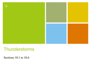 Thunderstorms, Tornadoes, Hurricanes Oh My! | PPTX