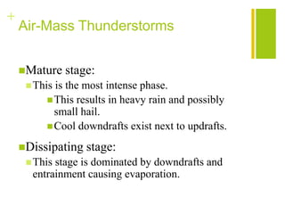 Thunderstorms, Tornadoes, Hurricanes Oh My! | PPTX