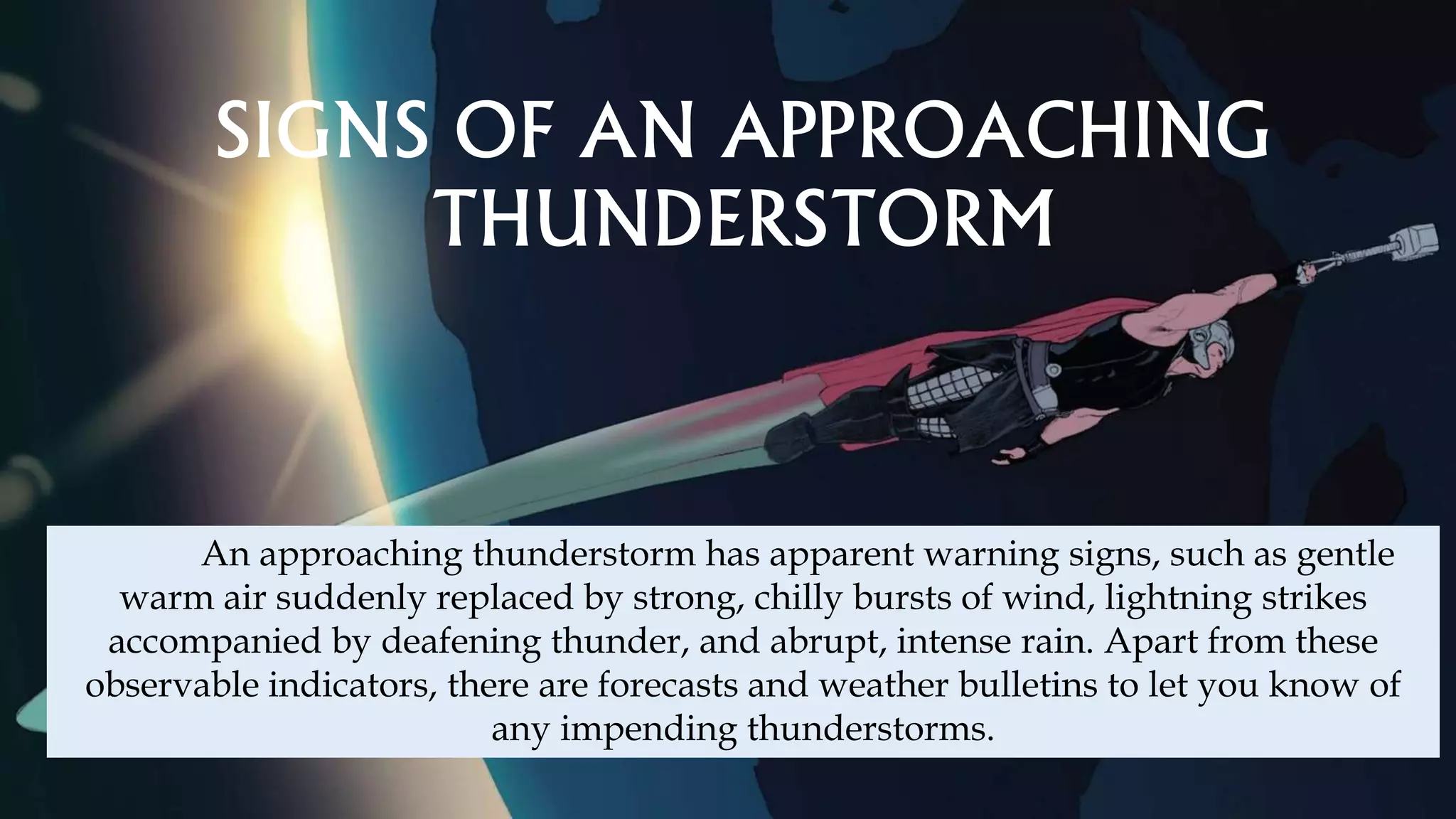 THUNDERSTORMS | PDF