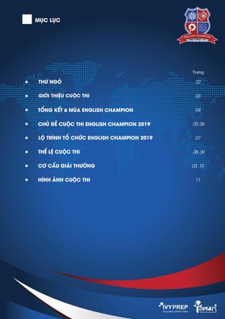 Thu ngo English Champion 2019 | PDF