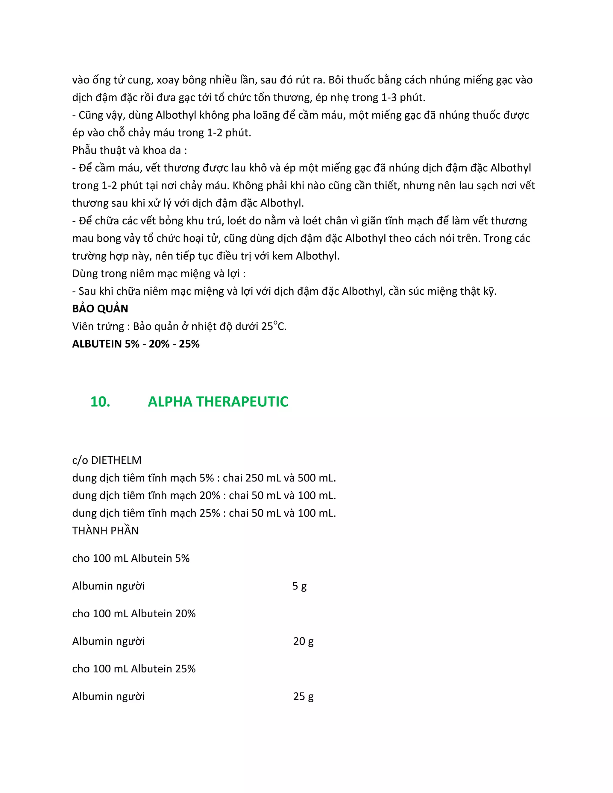 Thuoc biet duoc | PDF