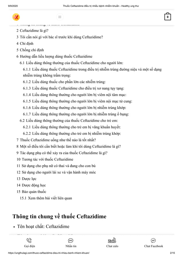 Thuoc ceftazidime dieu tri nhieu benh nhiem khuan | PDF