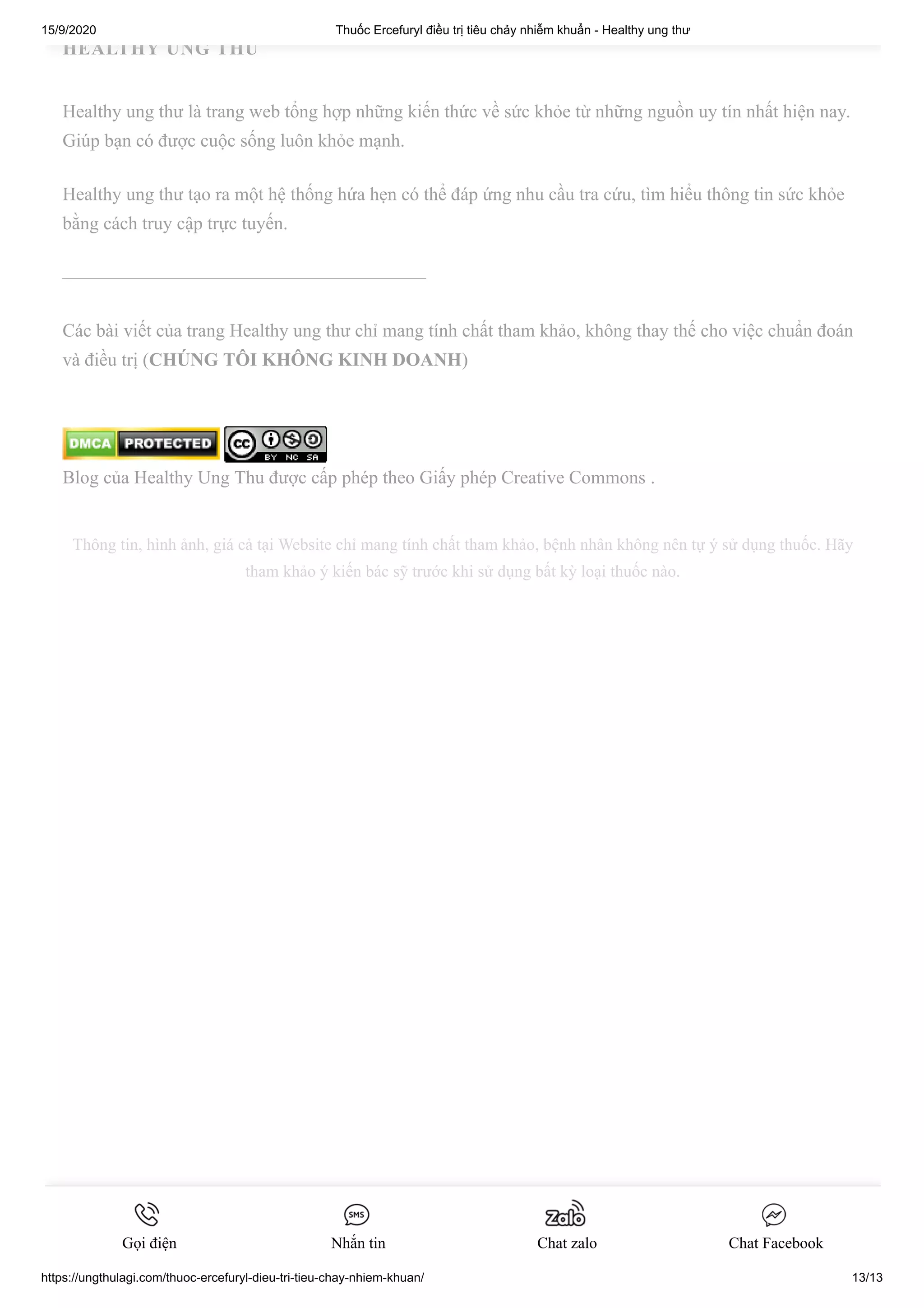 Thuoc ercefuryl dieu tri tieu chay nhiem khuan | PDF