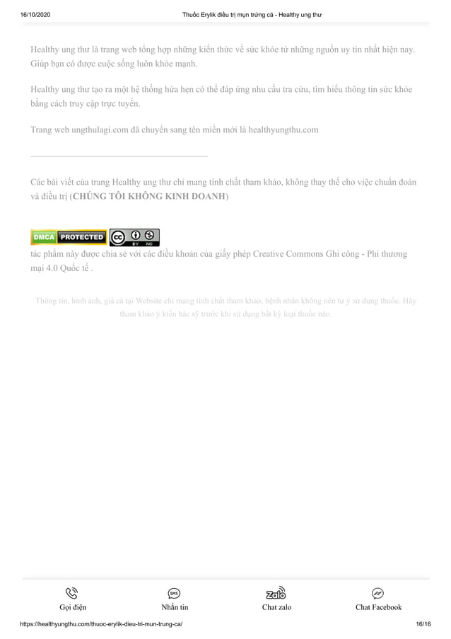 Thuoc erylik dieu tri mun trung ca | PDF