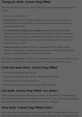 Thuoc Aclasta 5mg 100ml acid Zoledronic dieu tri loang xuong | ThuocLP ...