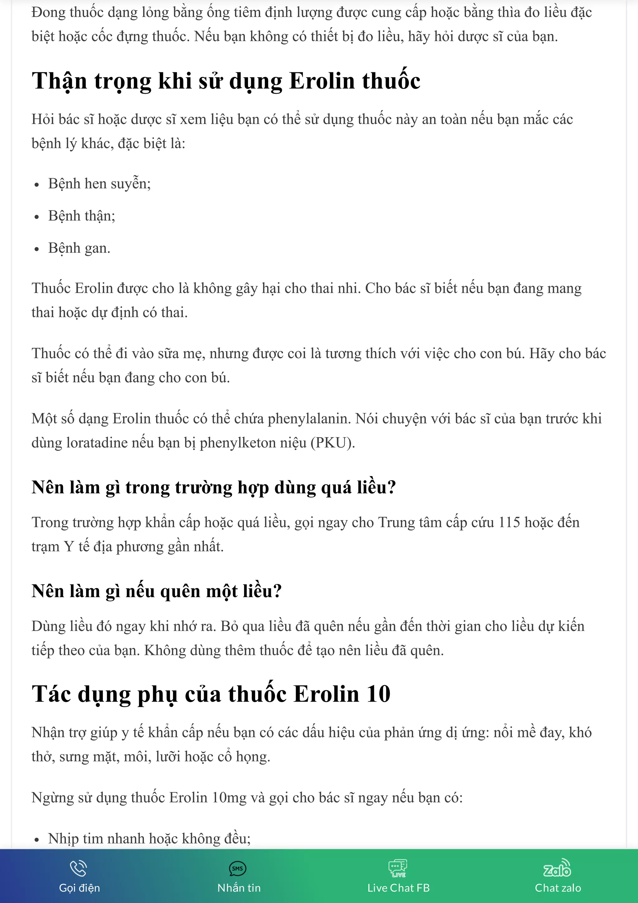Thuoclpthuoc erolin tac dung gi Thuoc dieu tri viem mui di ung hieu qua ...