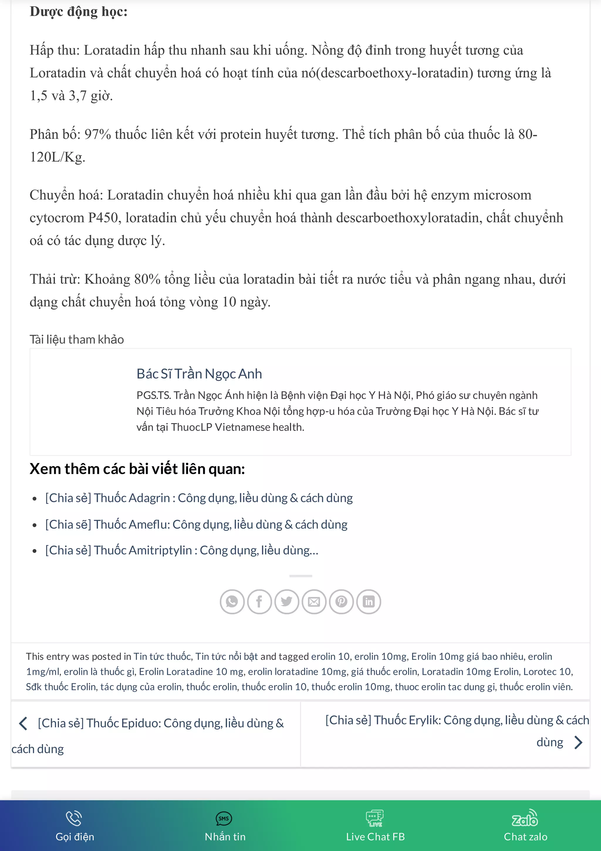 Thuoclpthuoc erolin tac dung gi Thuoc dieu tri viem mui di ung hieu qua ...