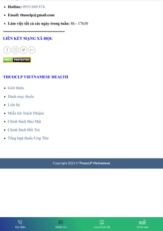 Thuoc Refresh Tear 0 5 15ml Cach dung lieu dung | ThuocLP Vietnamese | PDF