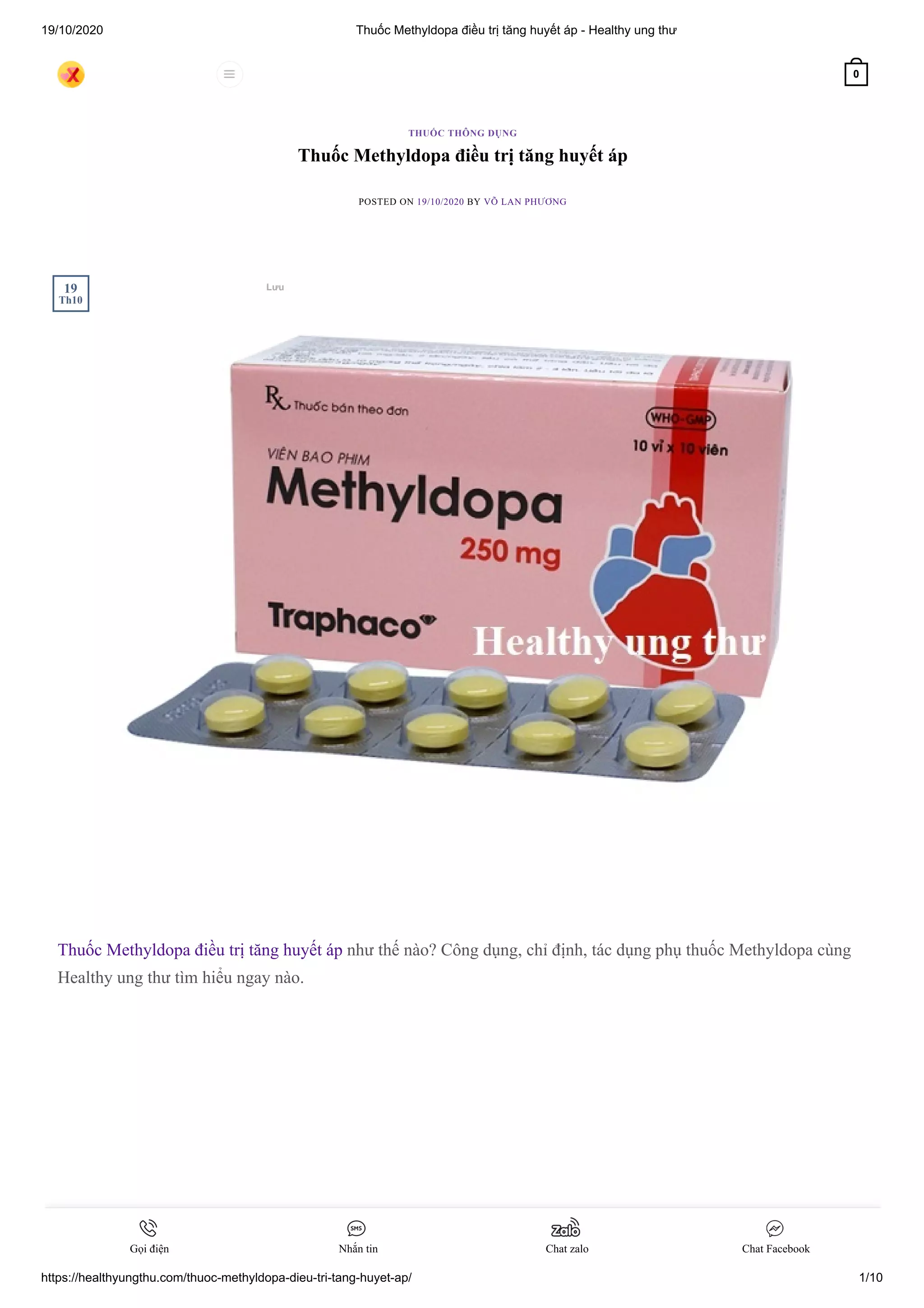 Thuoc methyldopa dieu tri tang huyet ap | PDF