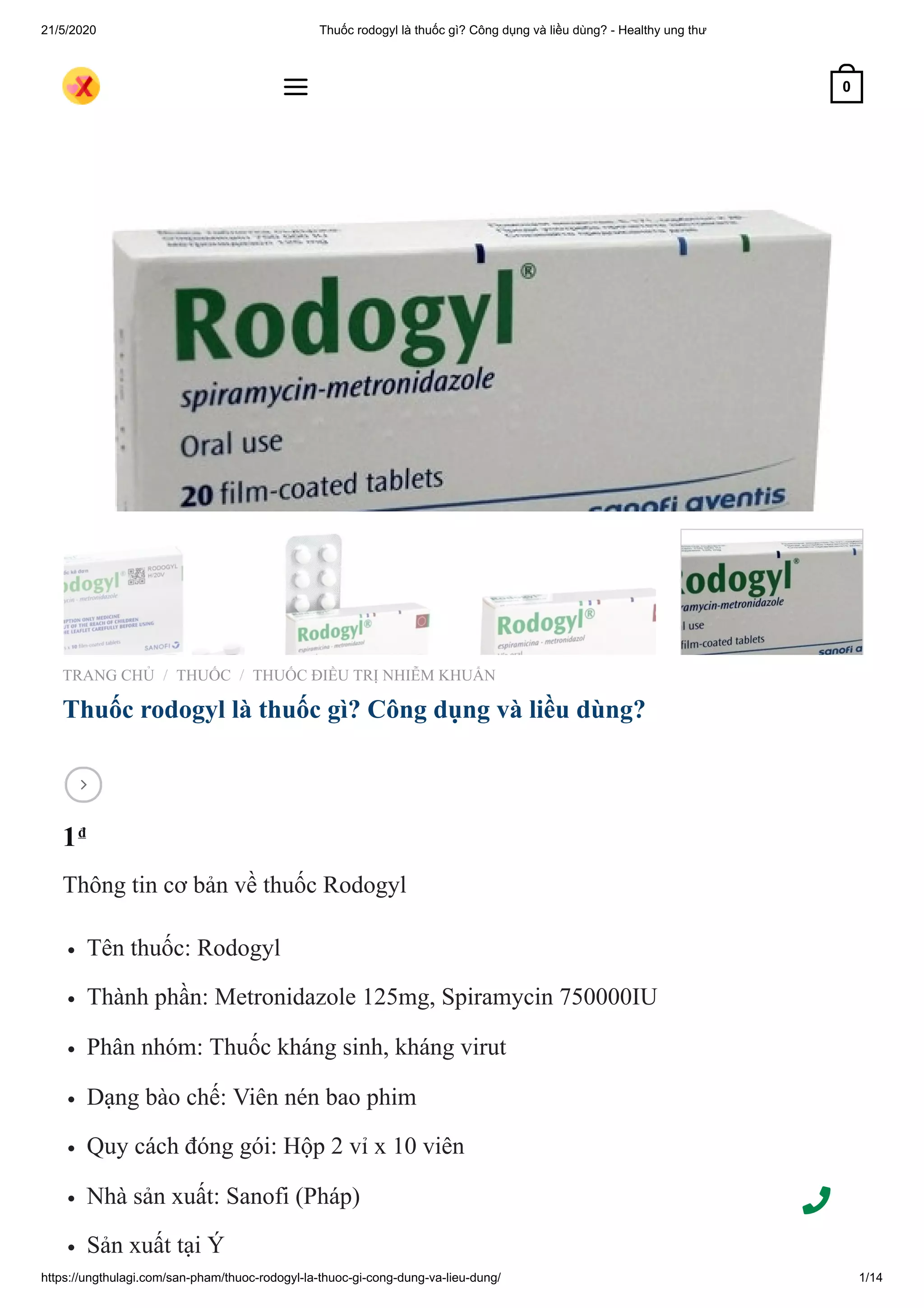 Thuoc rodogyl la thuoc gi | PDF