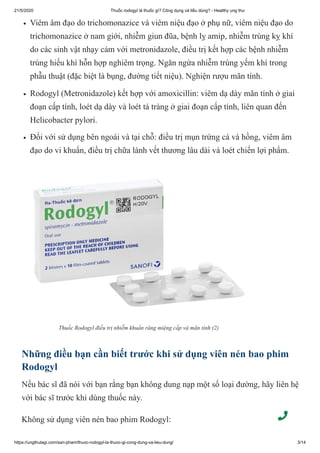 Thuoc rodogyl la thuoc gi | PDF