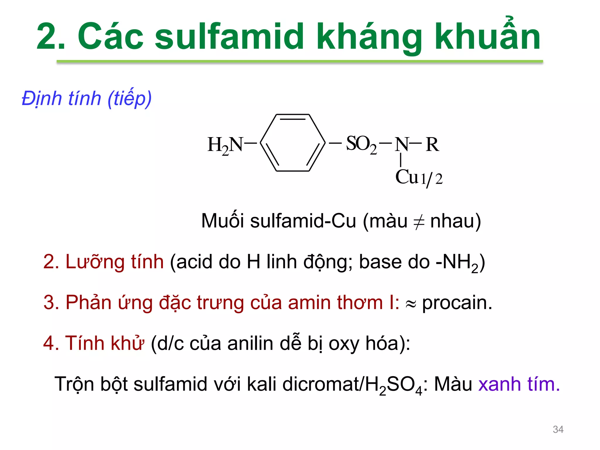 Thuoc sat trung tay ue sulfamid khang khuan cac quinolon | PDF
